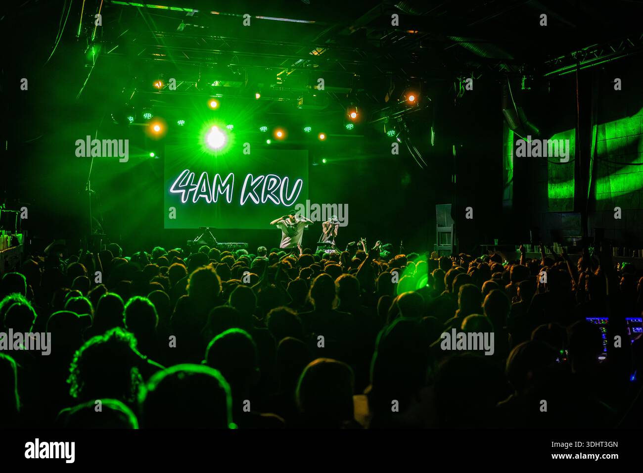 Copenhagen, Denmark. 22nd, January 2026. The UK jungle production duo ...