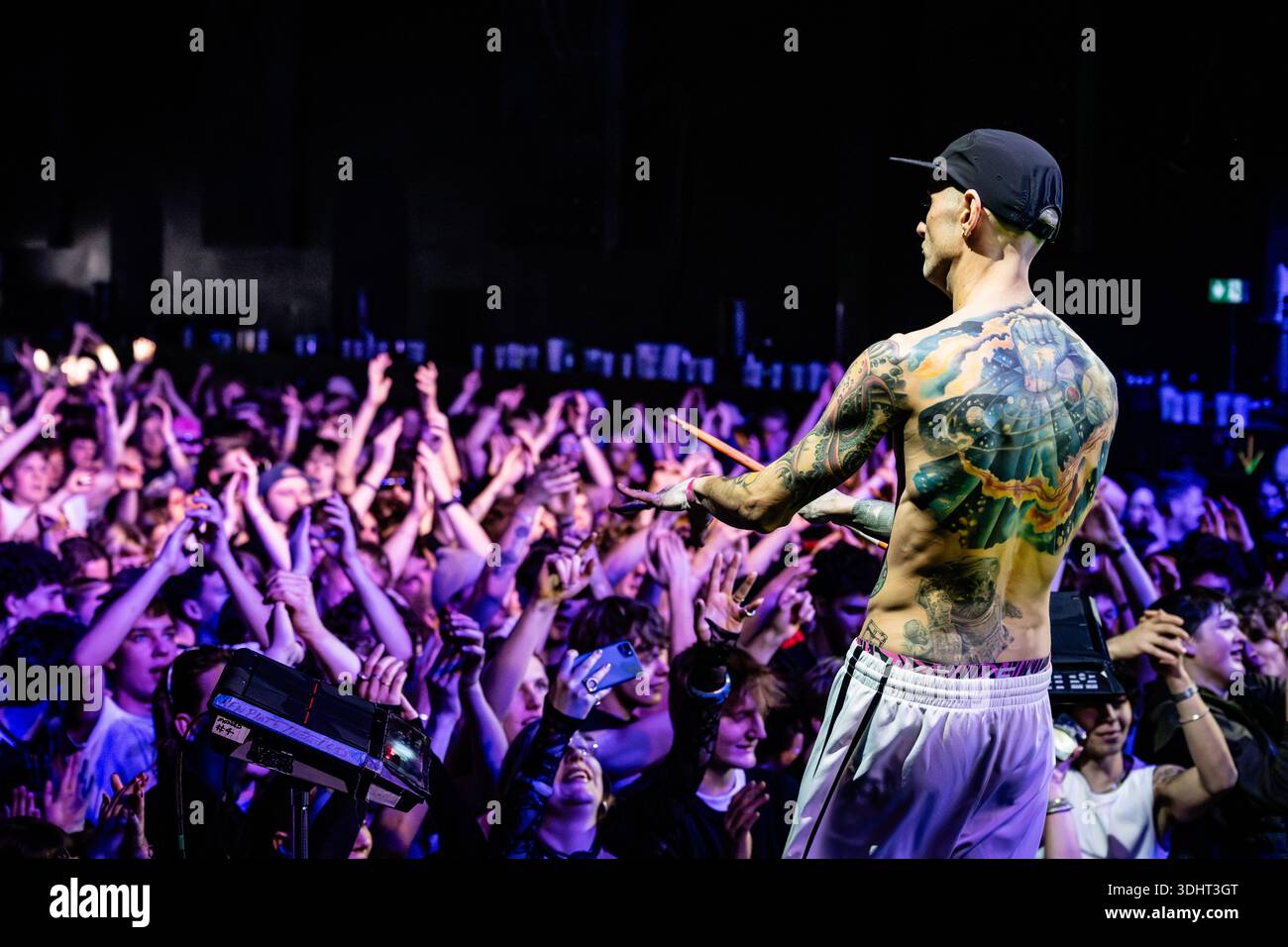 Copenhagen, Denmark. 22nd, January 2026. The UK jungle production duo ...