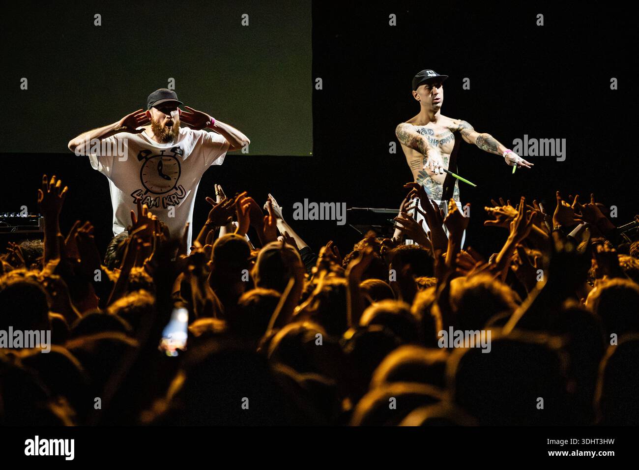 Copenhagen, Denmark. 22nd, January 2026. The UK jungle production duo ...