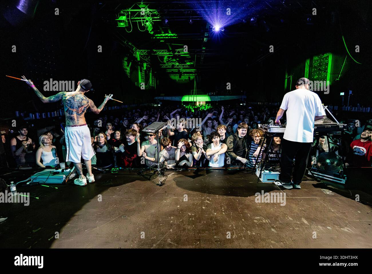 Copenhagen, Denmark. 22nd, January 2026. The UK jungle production duo ...