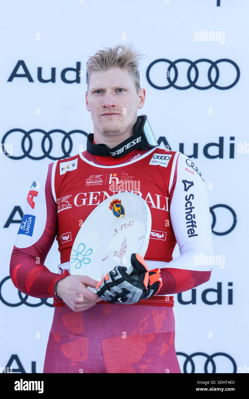 FIS Ski World Cup 2025-2026 - Men's World Cup SUPER G Kitzbuhel (AUT ...