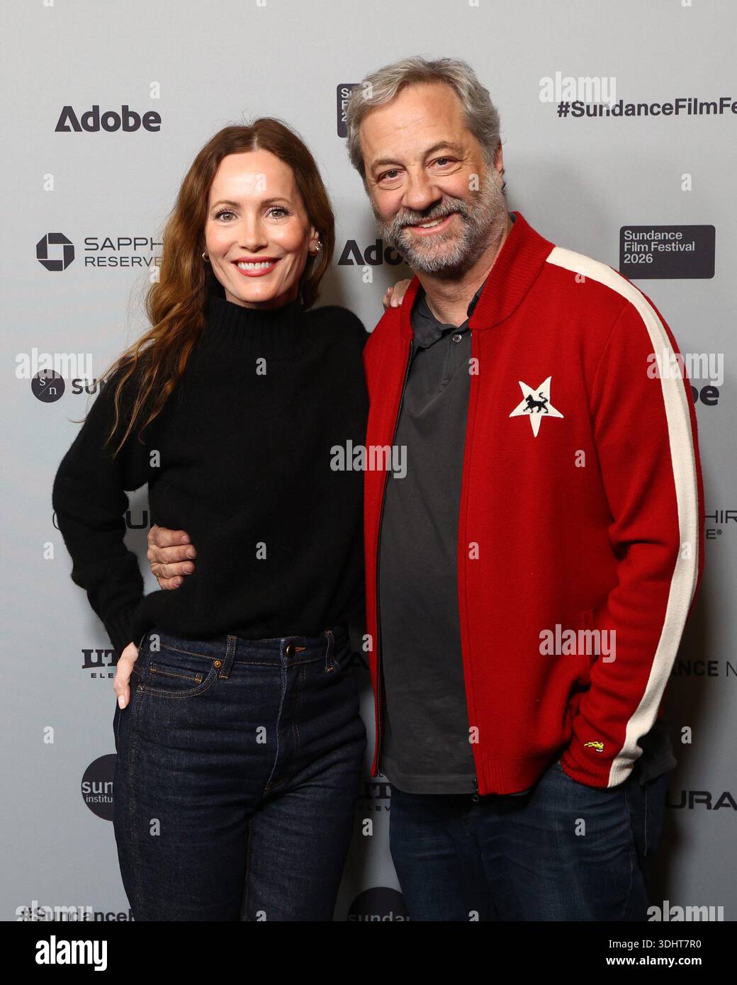 Leslie Mann, Judd Apatow at arrivals for PARALYZED BY HOPE: THE MARIA ...