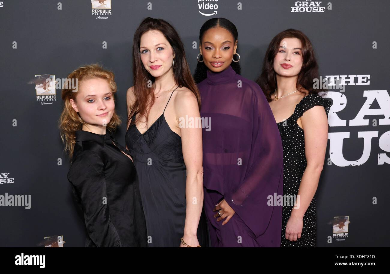 23 January 2026 - Los Angeles, California - Ella Schrey-Yeats, Hannah ...