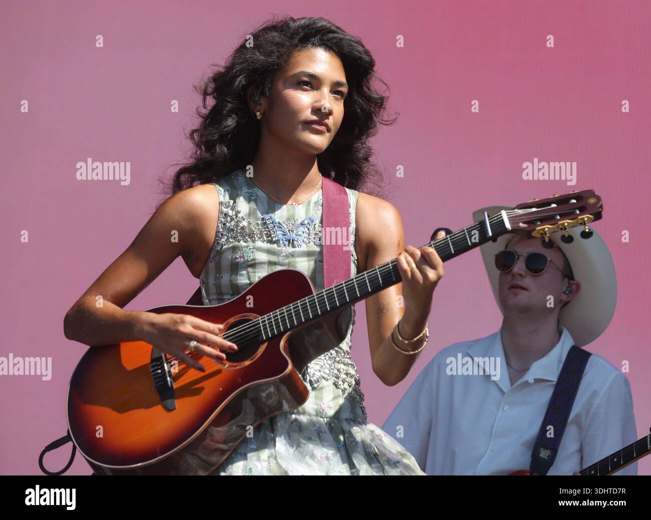 FILE - Olivia Dean performs during weekend two of the Austin City ...
