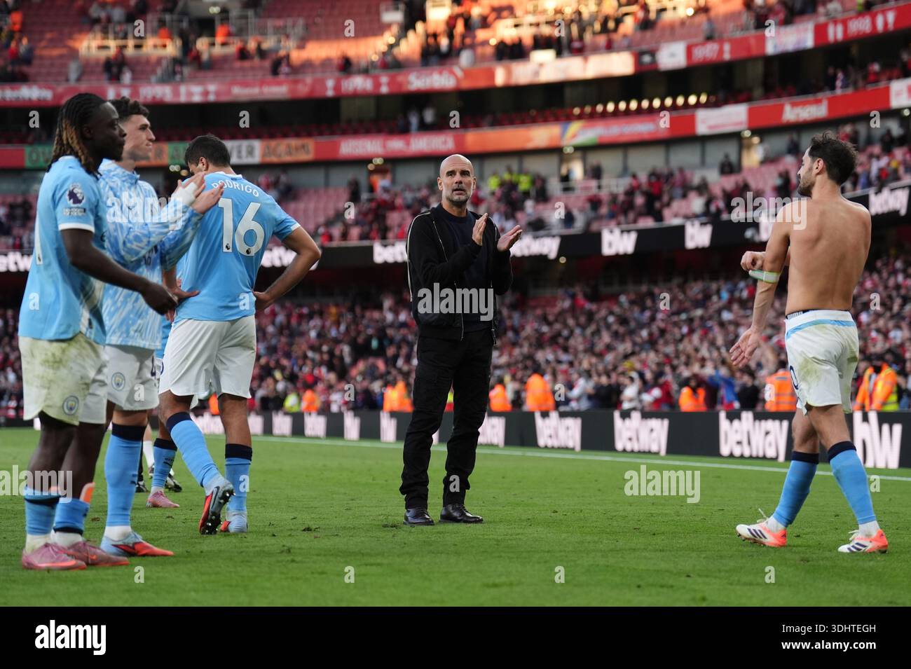 File photo dated 21-09-2025 of Manchester City manager Pep Guardiola ...