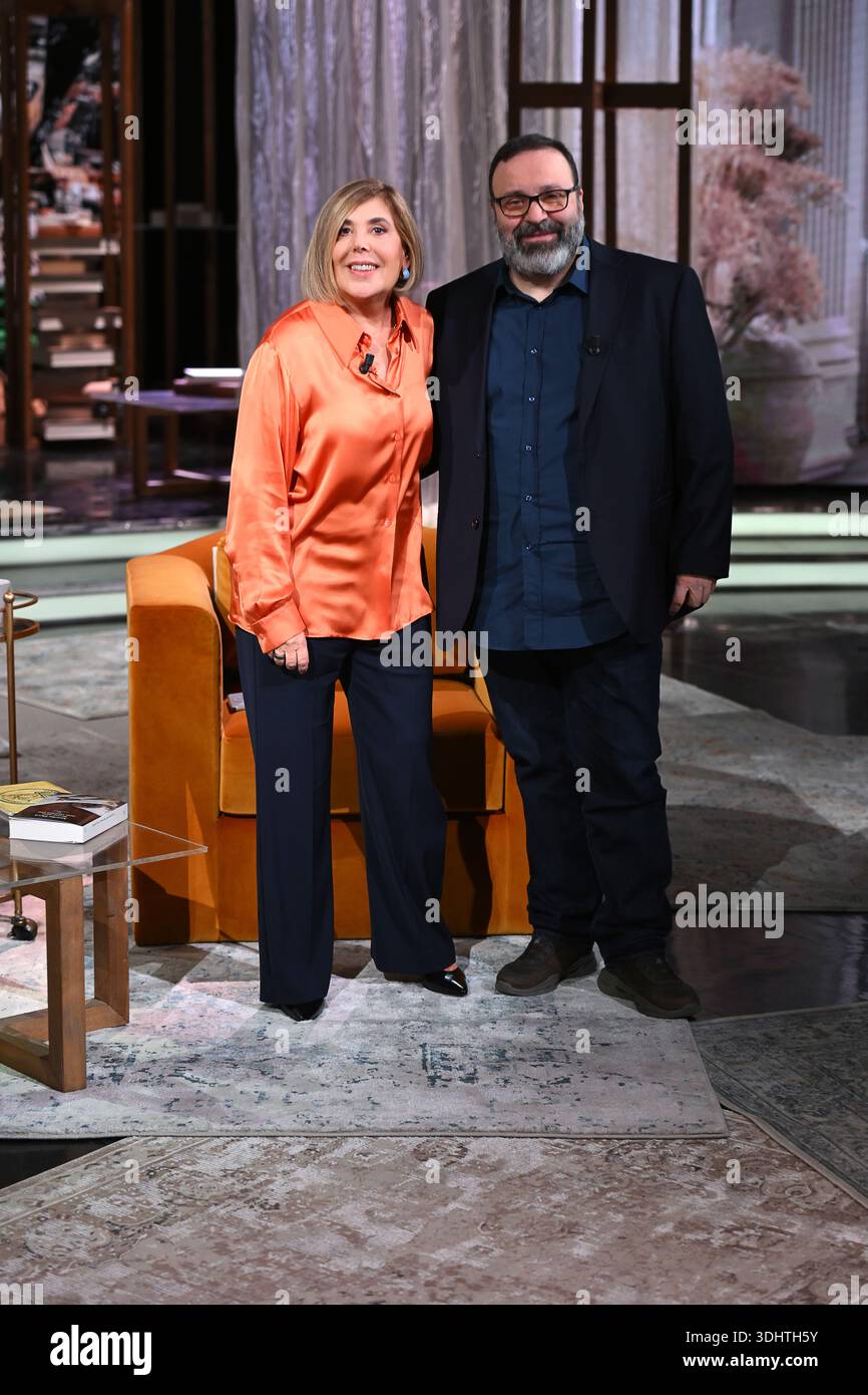 Milan, TV show "The Library of Feelings," Rai 3 - Maria Latella ...