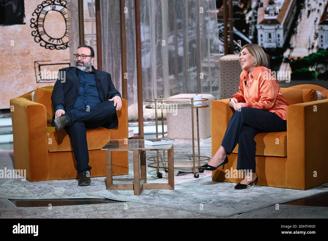 Milan, TV show "The Library of Feelings," Rai 3 - Maria Latella ...