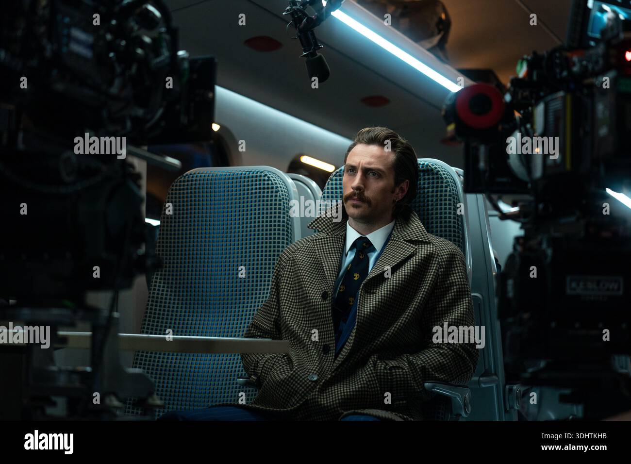 Bullet train aaron taylor johnson still hi-res stock photography and ...