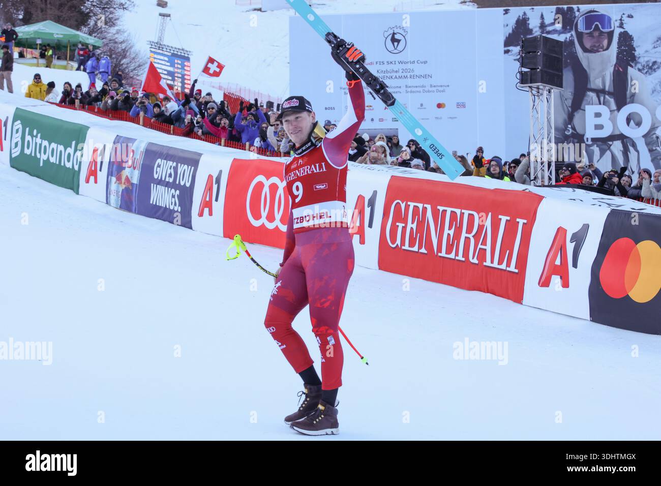 Kitzbuehel, Austria, 23.Jan.26 - Alpine Skiing - FIS World Cup ...