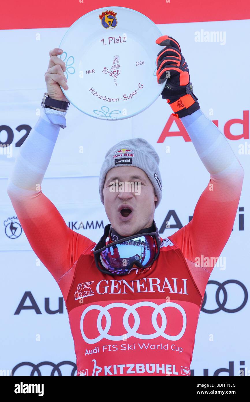 Kitzbuehel, Austria, 23.Jan.26 - Alpine Skiing - FIS World Cup ...