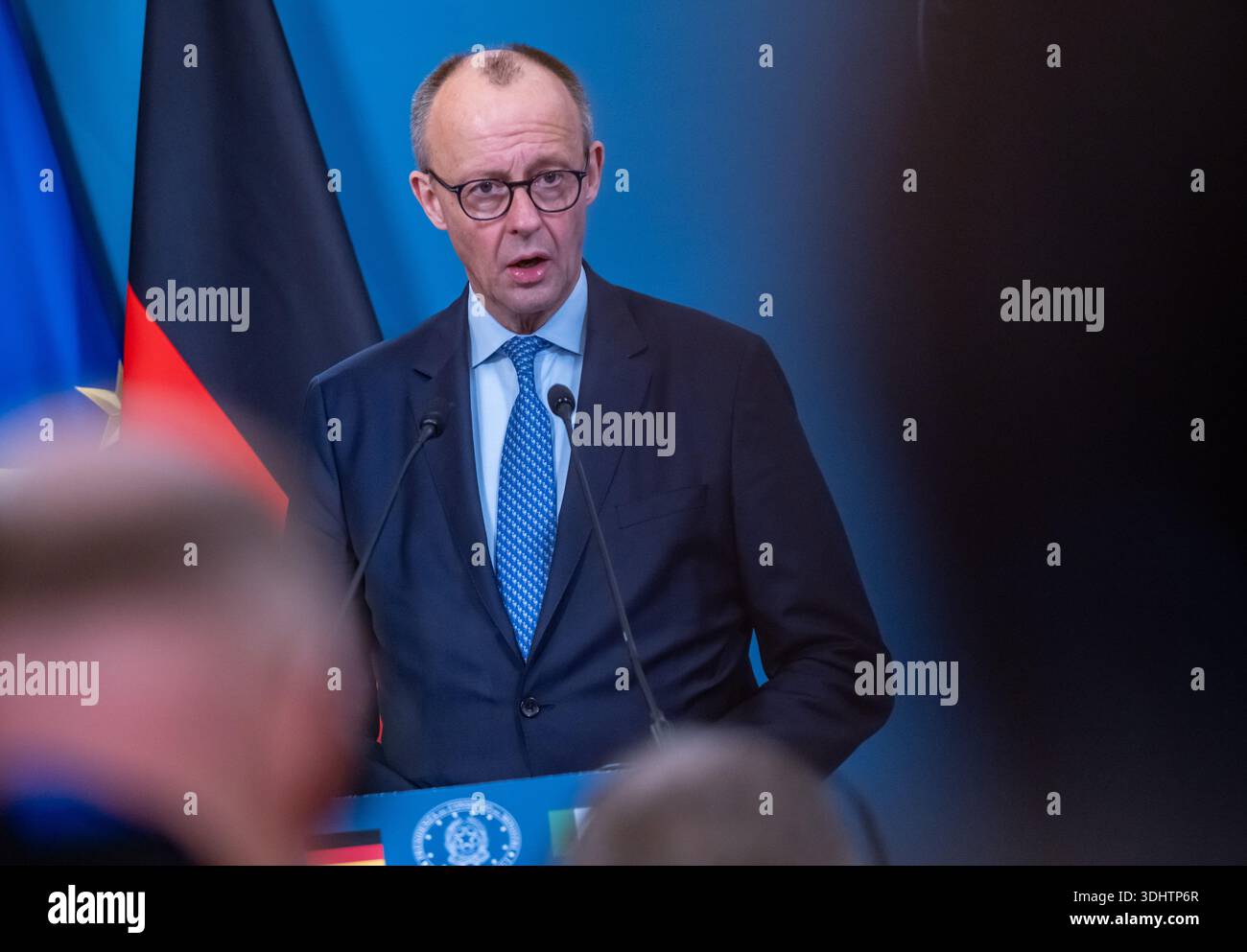 23 January 2026, Italy, Rom: Federal Chancellor Friedrich Merz (CDU ...