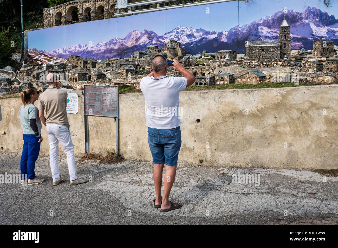 Carriolu imaginary village hi-res stock photography and images - Alamy