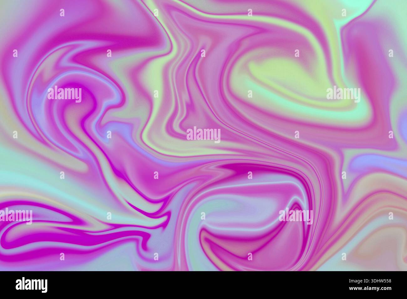 Playful pink liquid swirls hi-res stock photography and images - Alamy