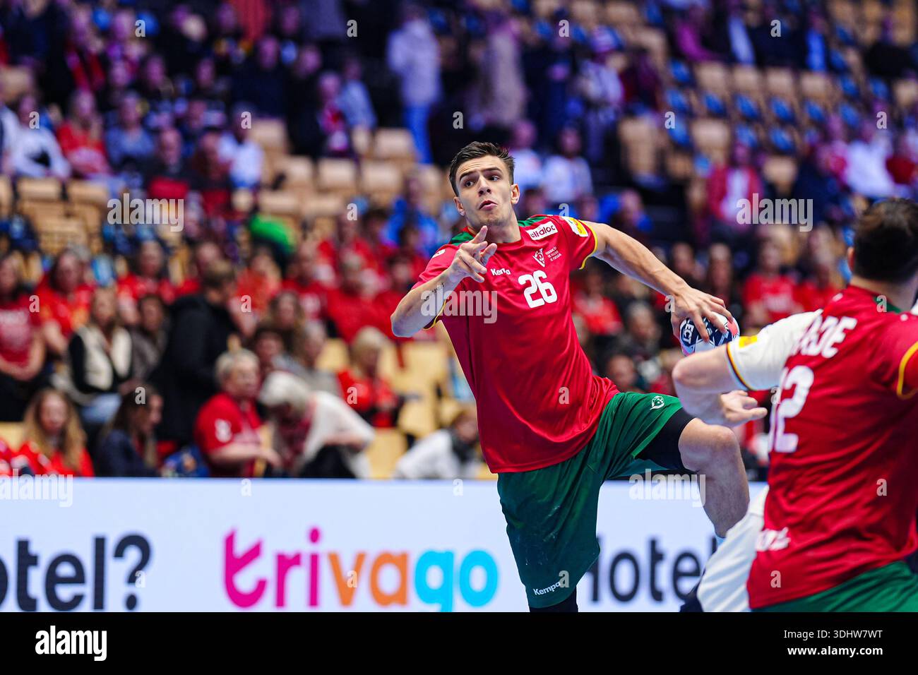 Wurf/Tor Francisco Costa (Portugal, #26) DEN, Deutschland vs. Portugal ...