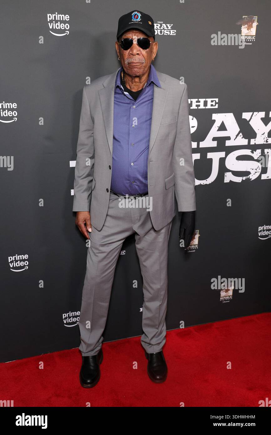 23 January 2026 - Los Angeles, California - Morgan Freeman. The Los ...