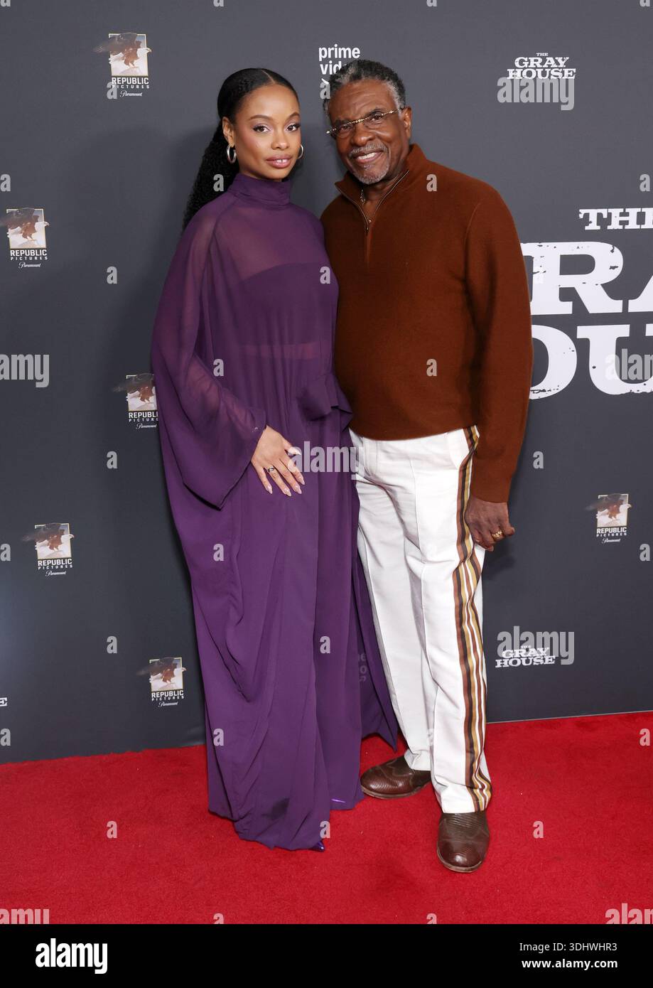 23 January 2026 - Los Angeles, California - Amethyst Davis, Keith David ...