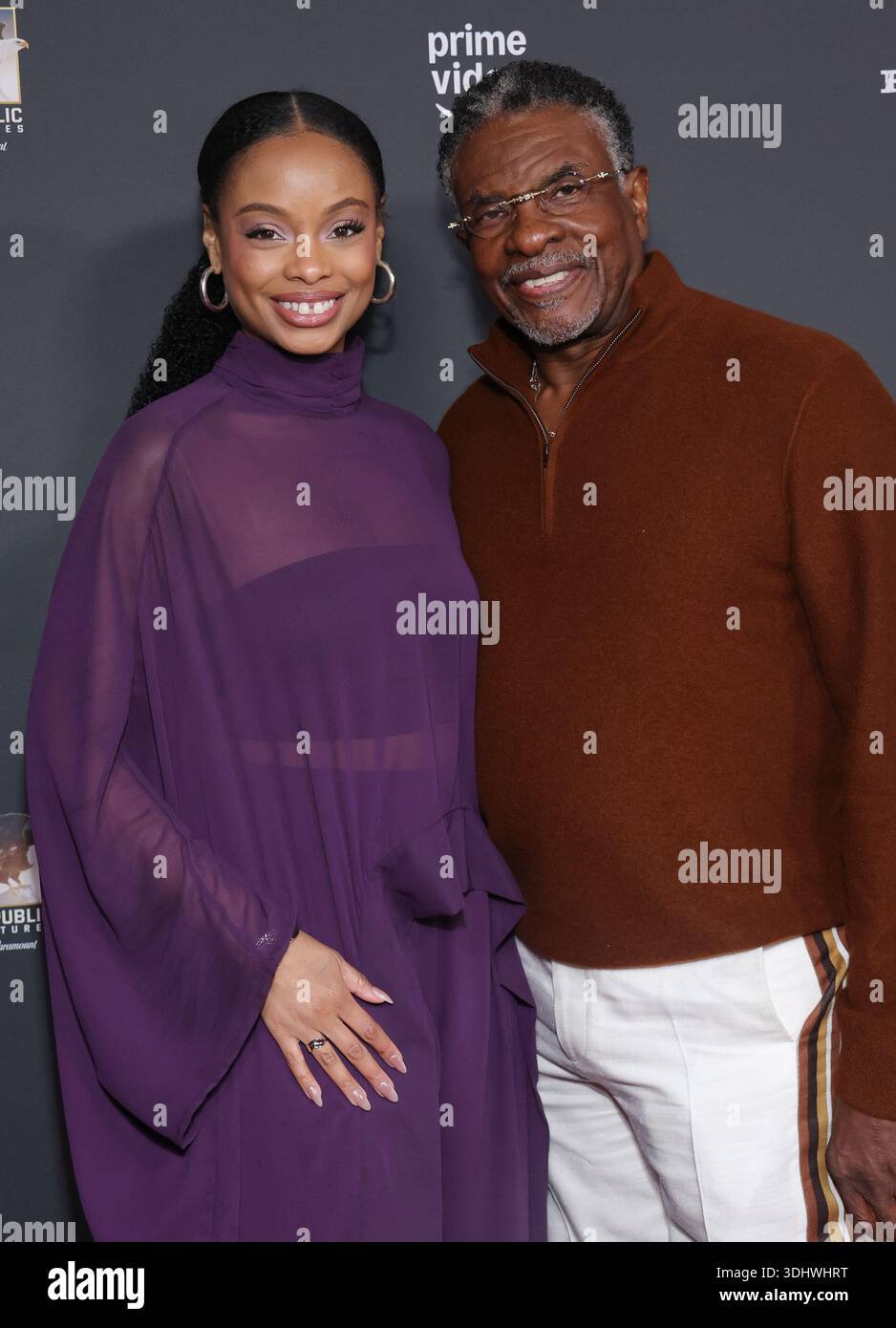 23 January 2026 - Los Angeles, California - Amethyst Davis, Keith David ...