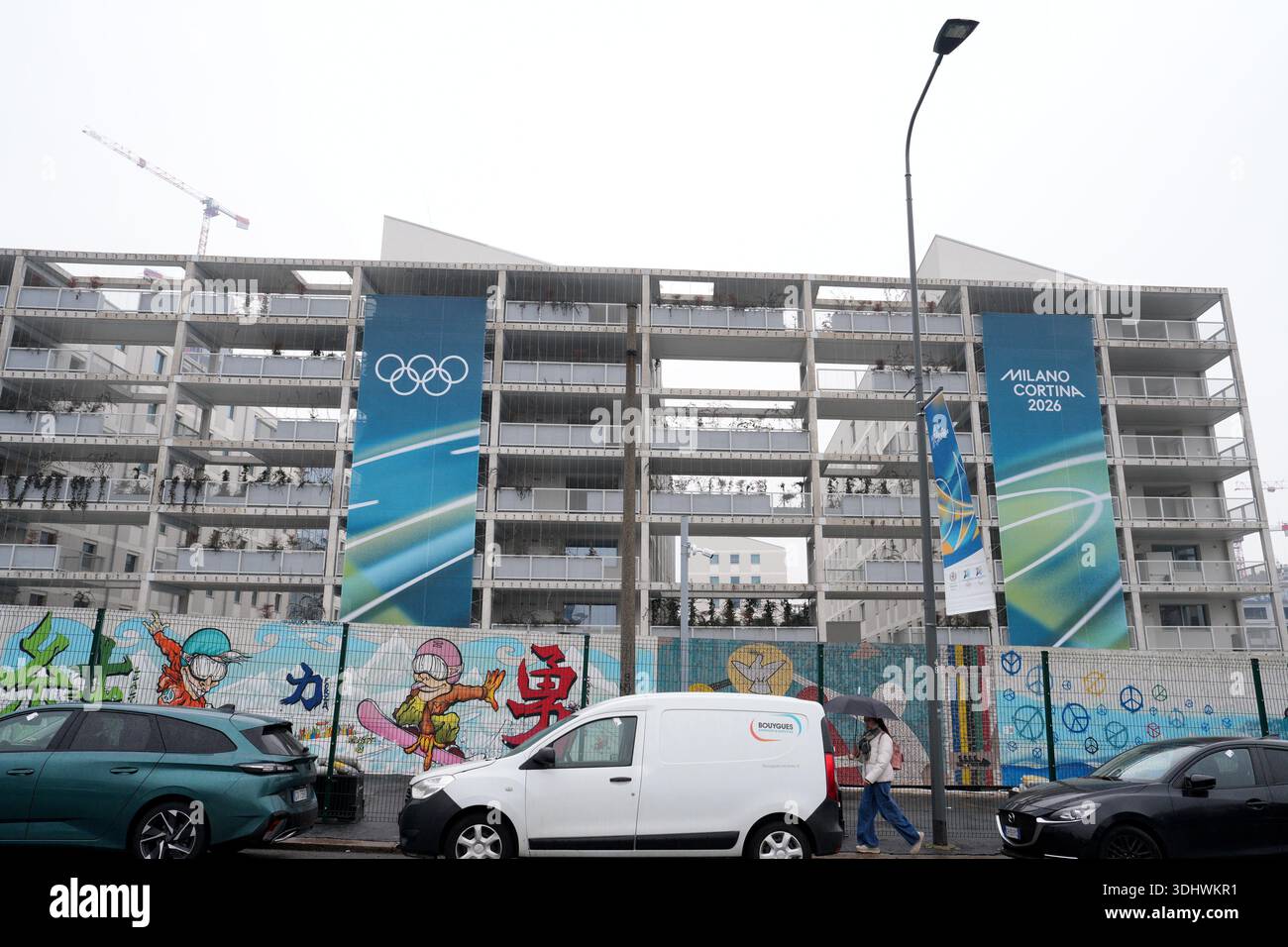 Milan, Olympic Village on Via Ripamonti for the Milan-Cortina 2026 ...