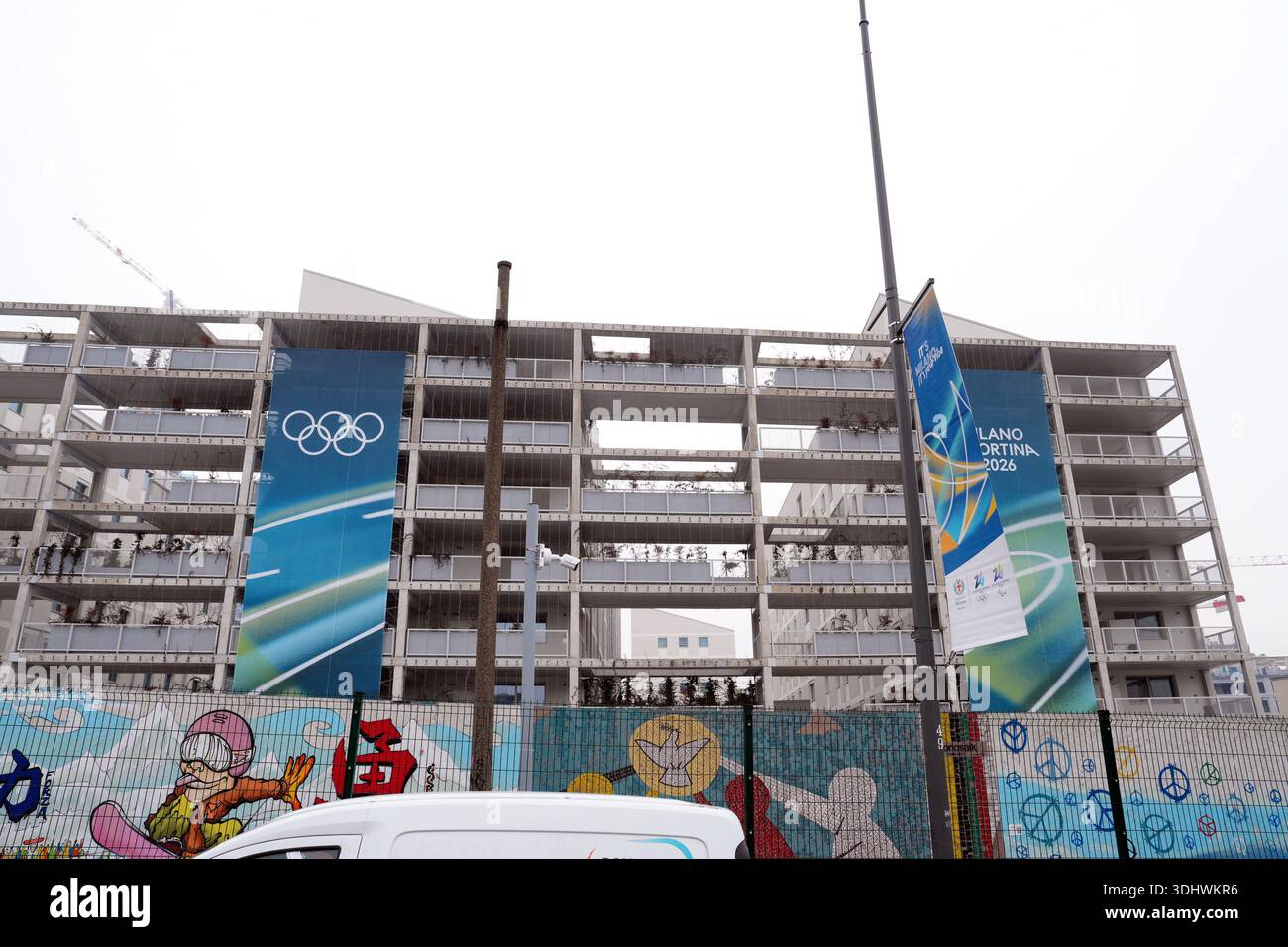 Milan, Olympic Village on Via Ripamonti for the Milan-Cortina 2026 ...