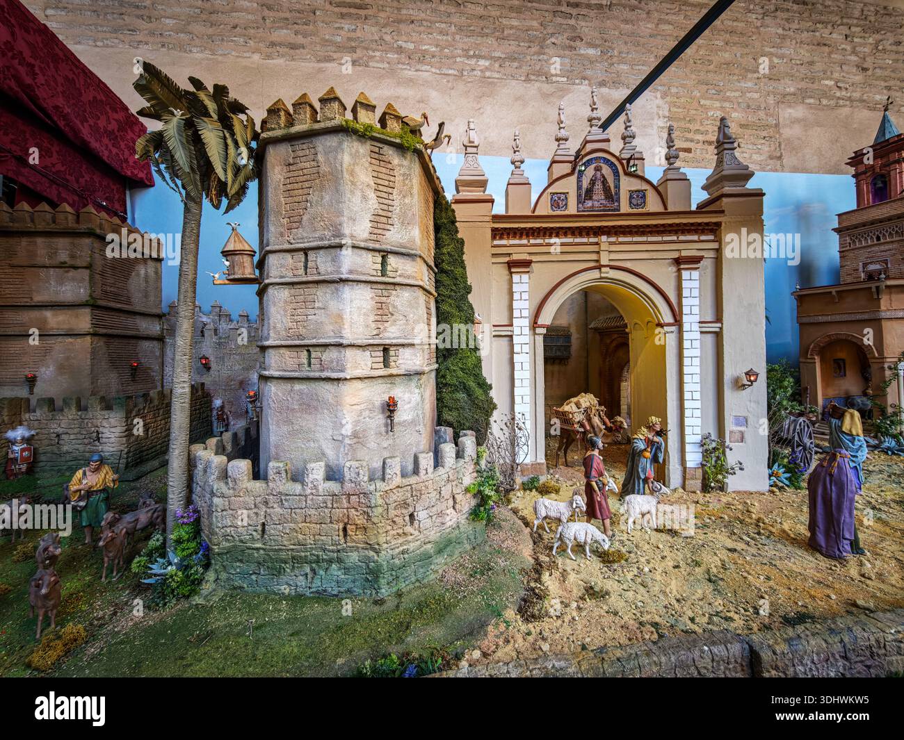 Seasonal nativity exhibit hi-res stock photography and images - Alamy