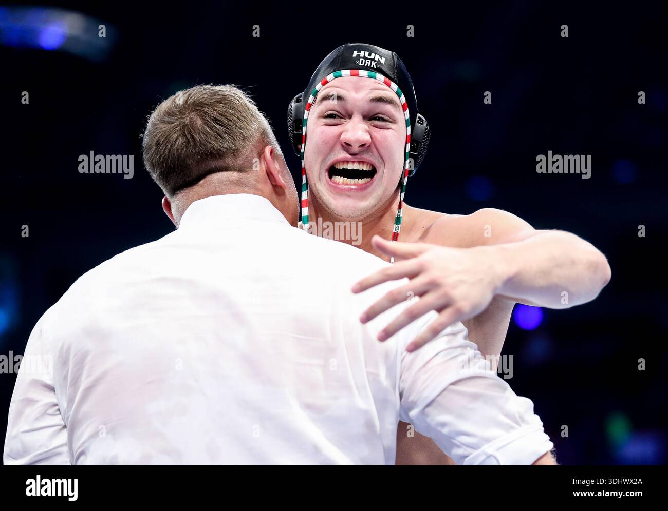 Belgrade, Serbia. 23rd Jan, 2026. David Tatrai of Hungary (R ...