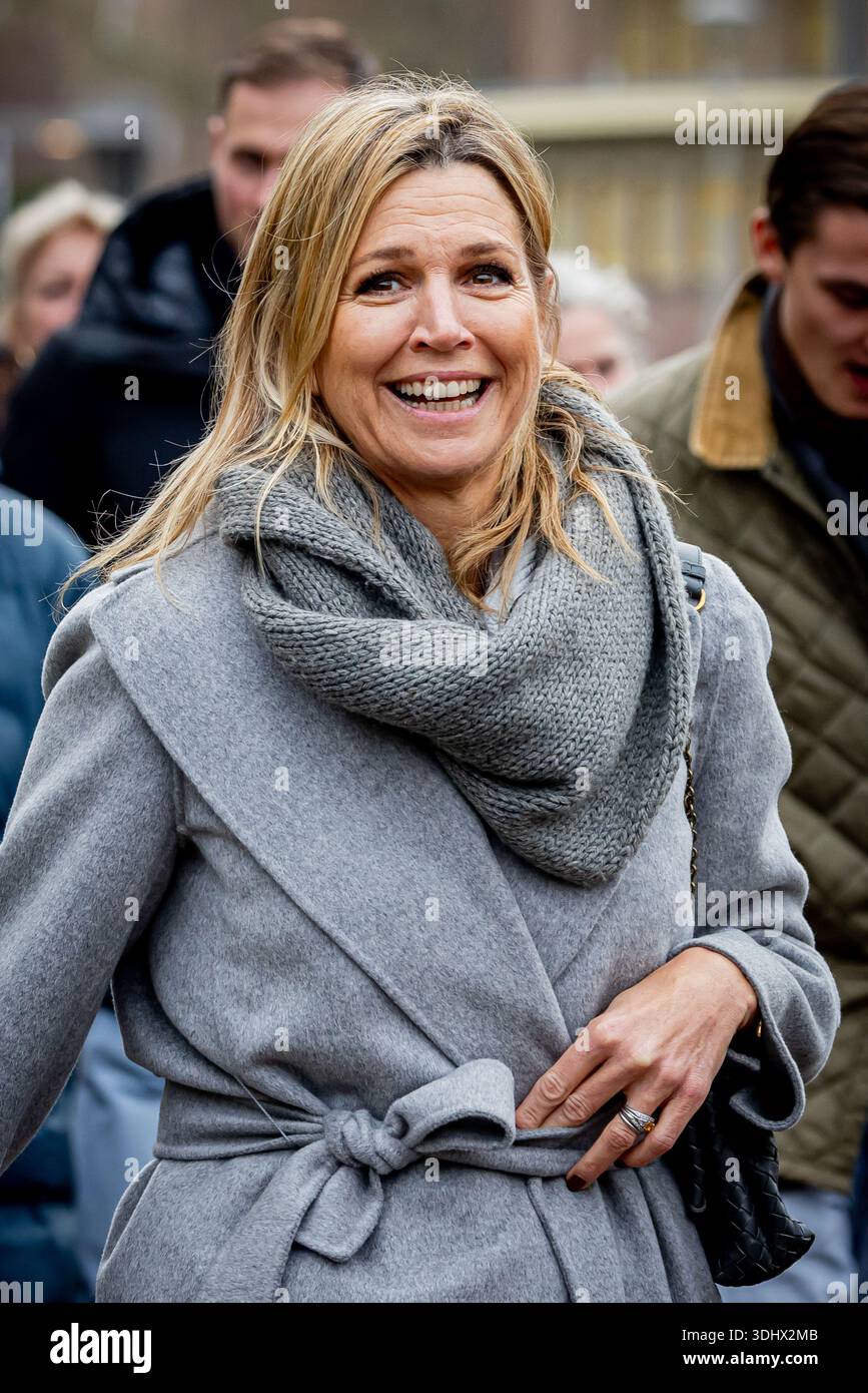 Queen Maxima at the General Military Training (AMO) with Ministry of ...