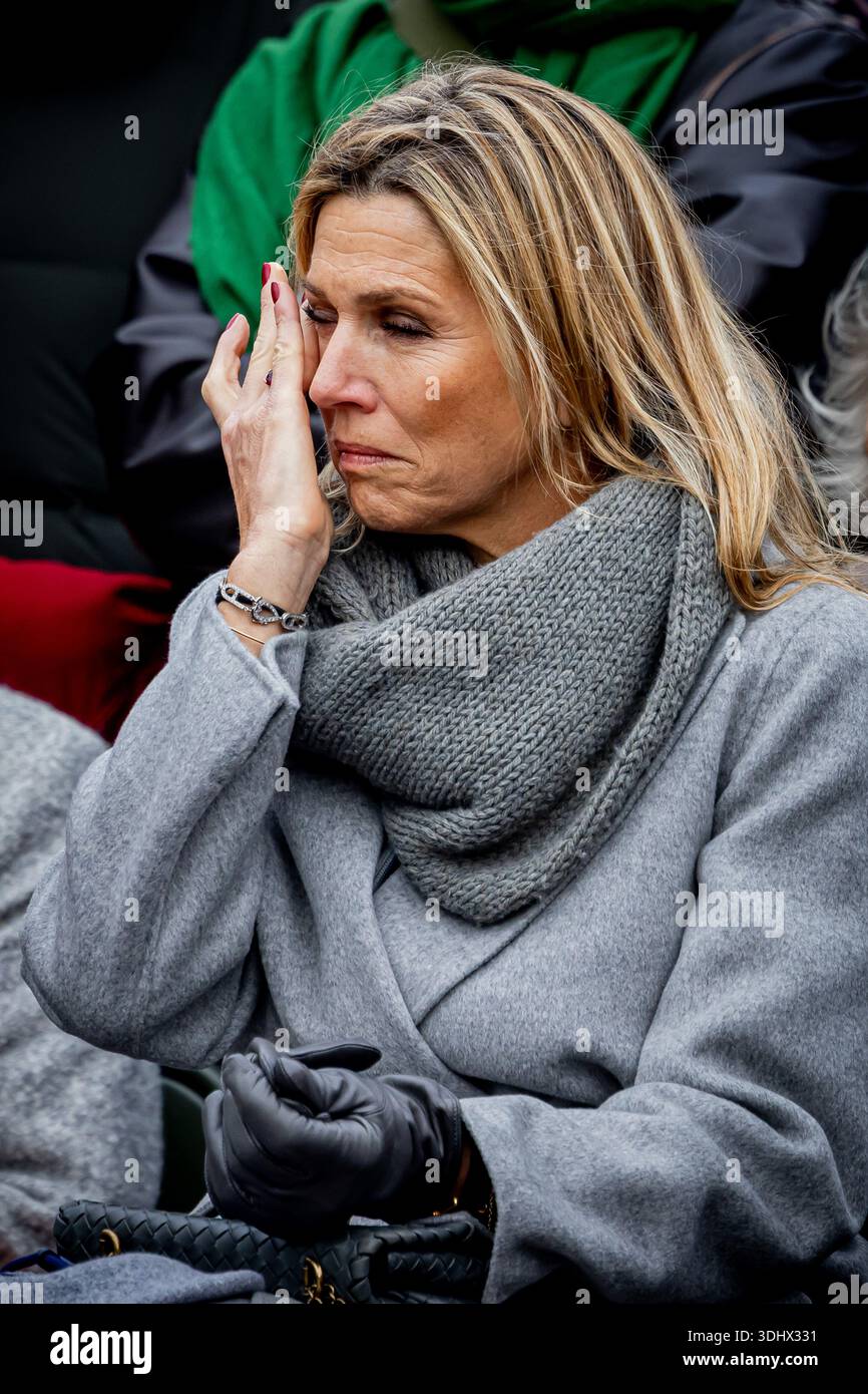 Queen Maxima at the General Military Training (AMO) with Ministry of ...