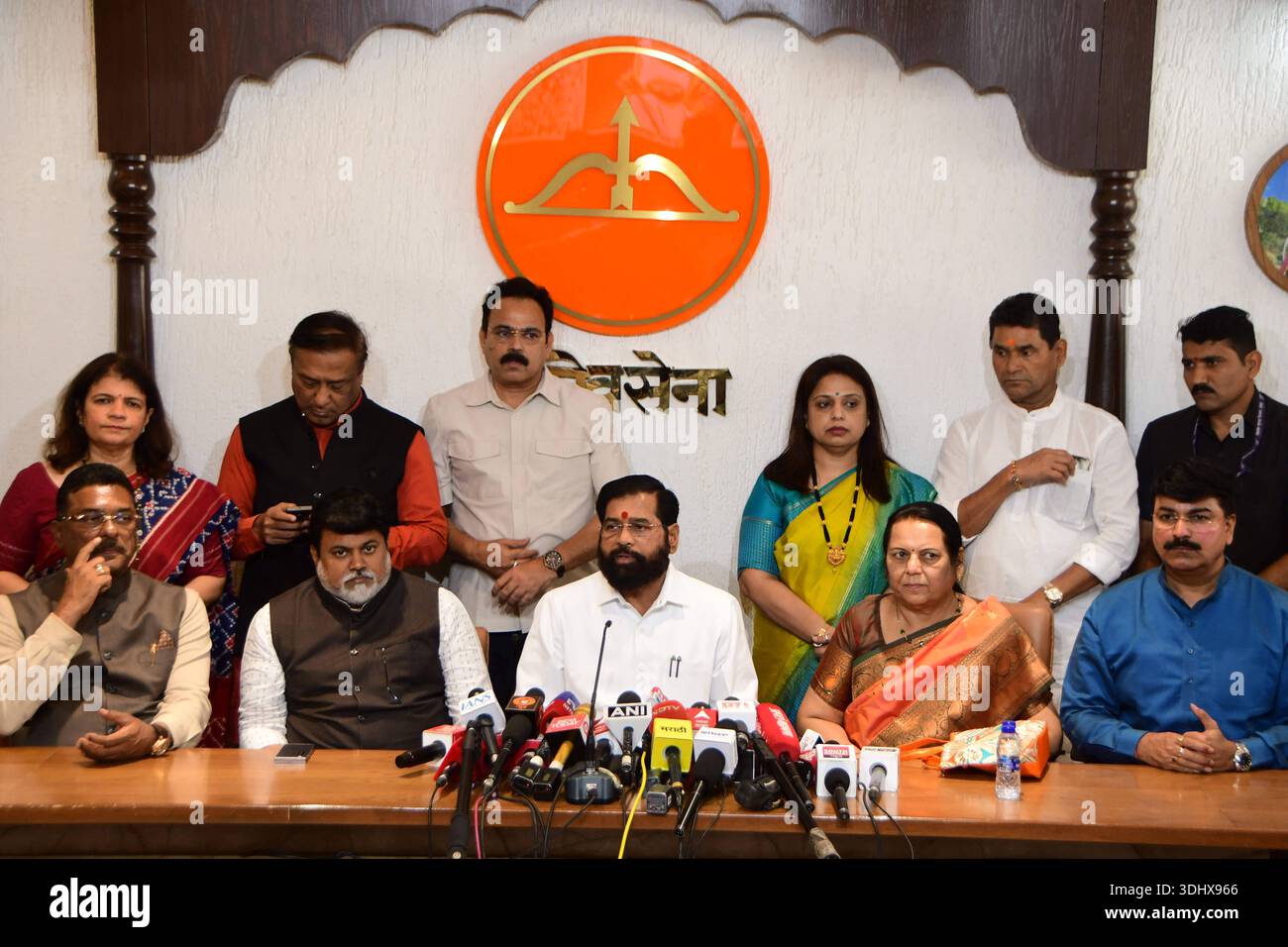 MUMBAI, INDIA - JANUARY 23: Deputy Chief Minister Eknath Shinde ...