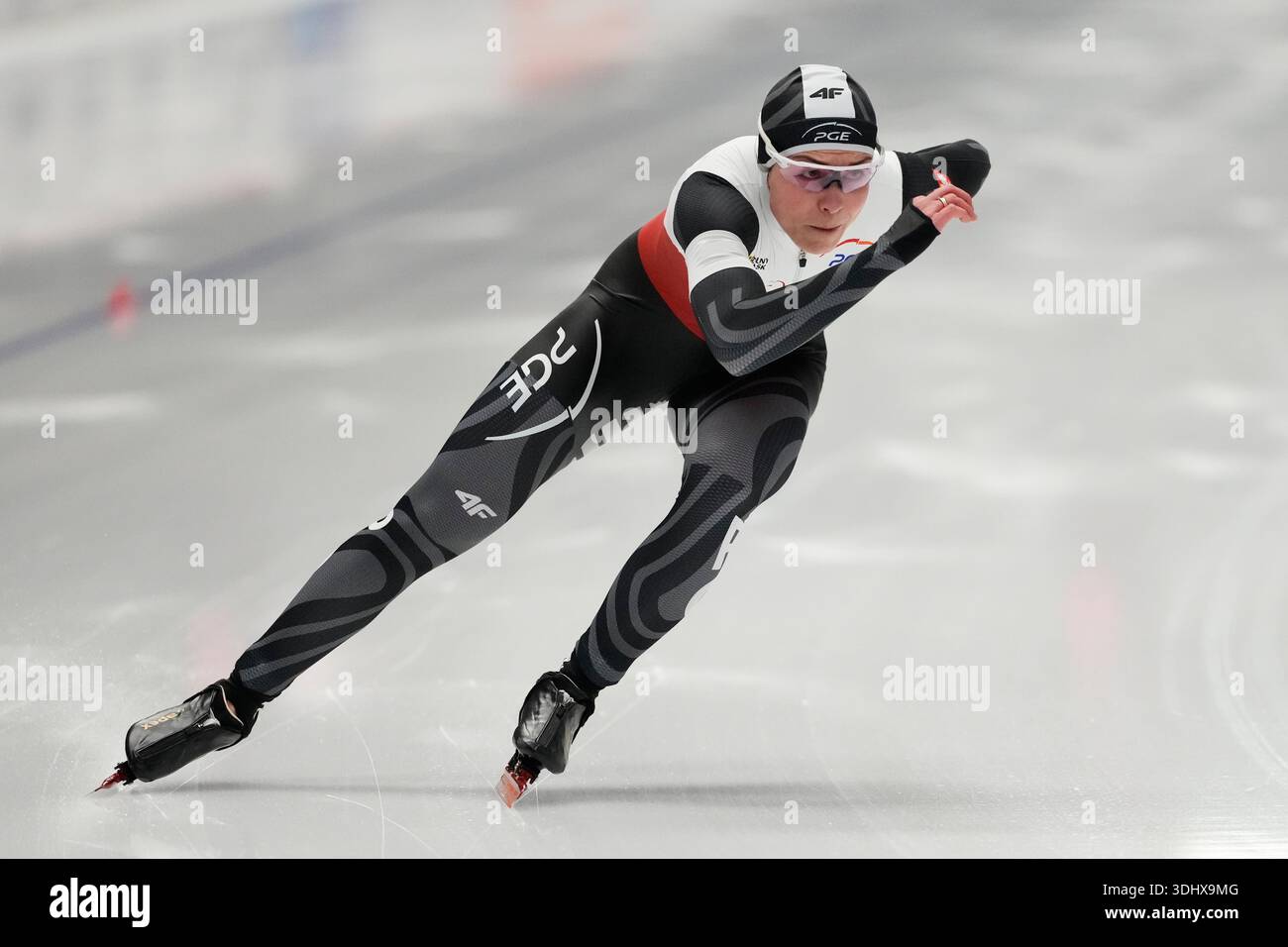 Kaja Ziomek-Nogal of Poland competes during the women's 500 meters at ...