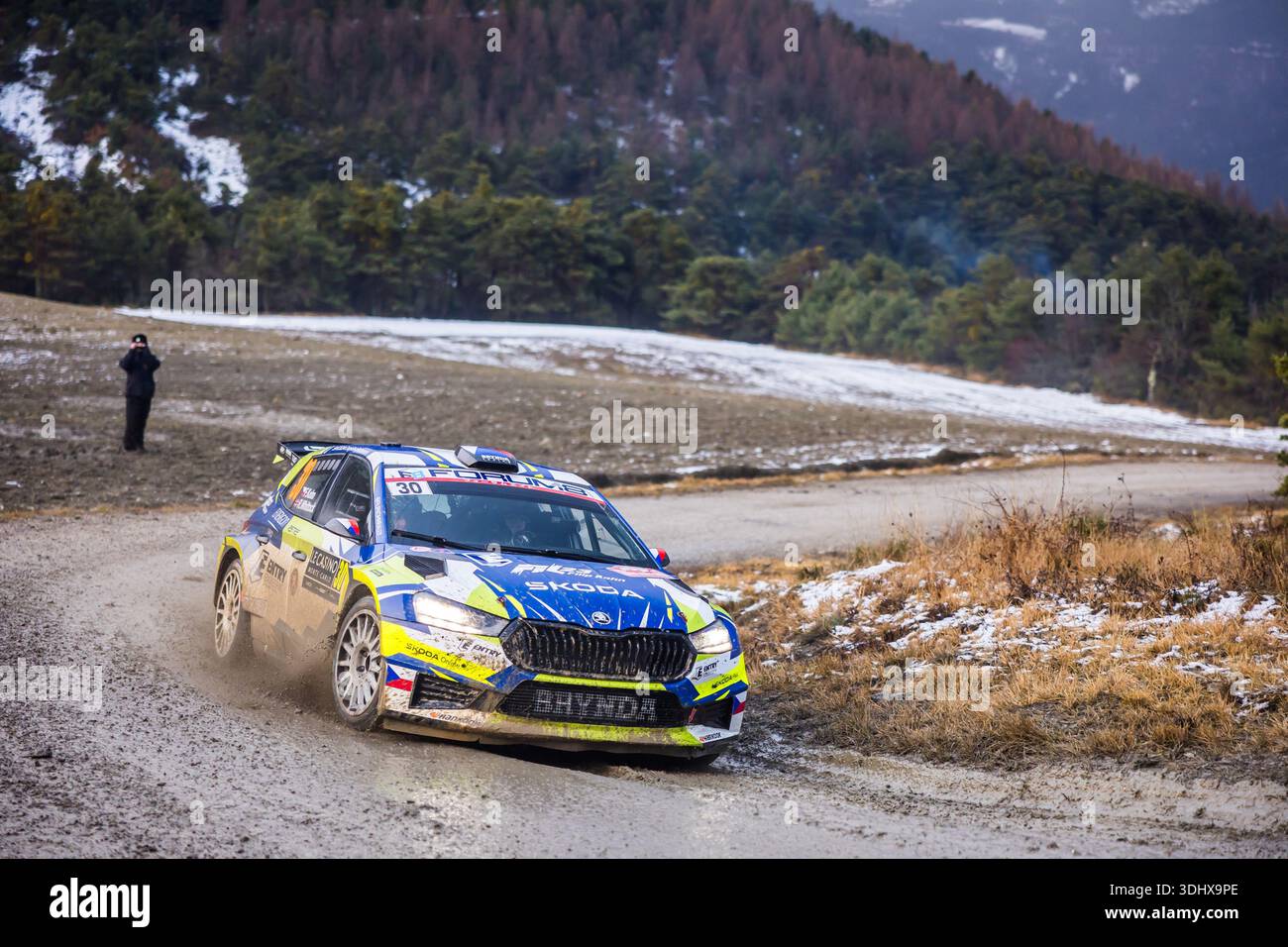 30 KOHN Filip (cze), WHITTOCK Ross (gbr), Filip Kohn, Skoda Fabia RS ...