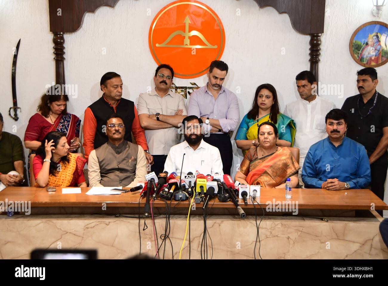 MUMBAI, INDIA - JANUARY 23: Deputy Chief Minister Eknath Shinde ...