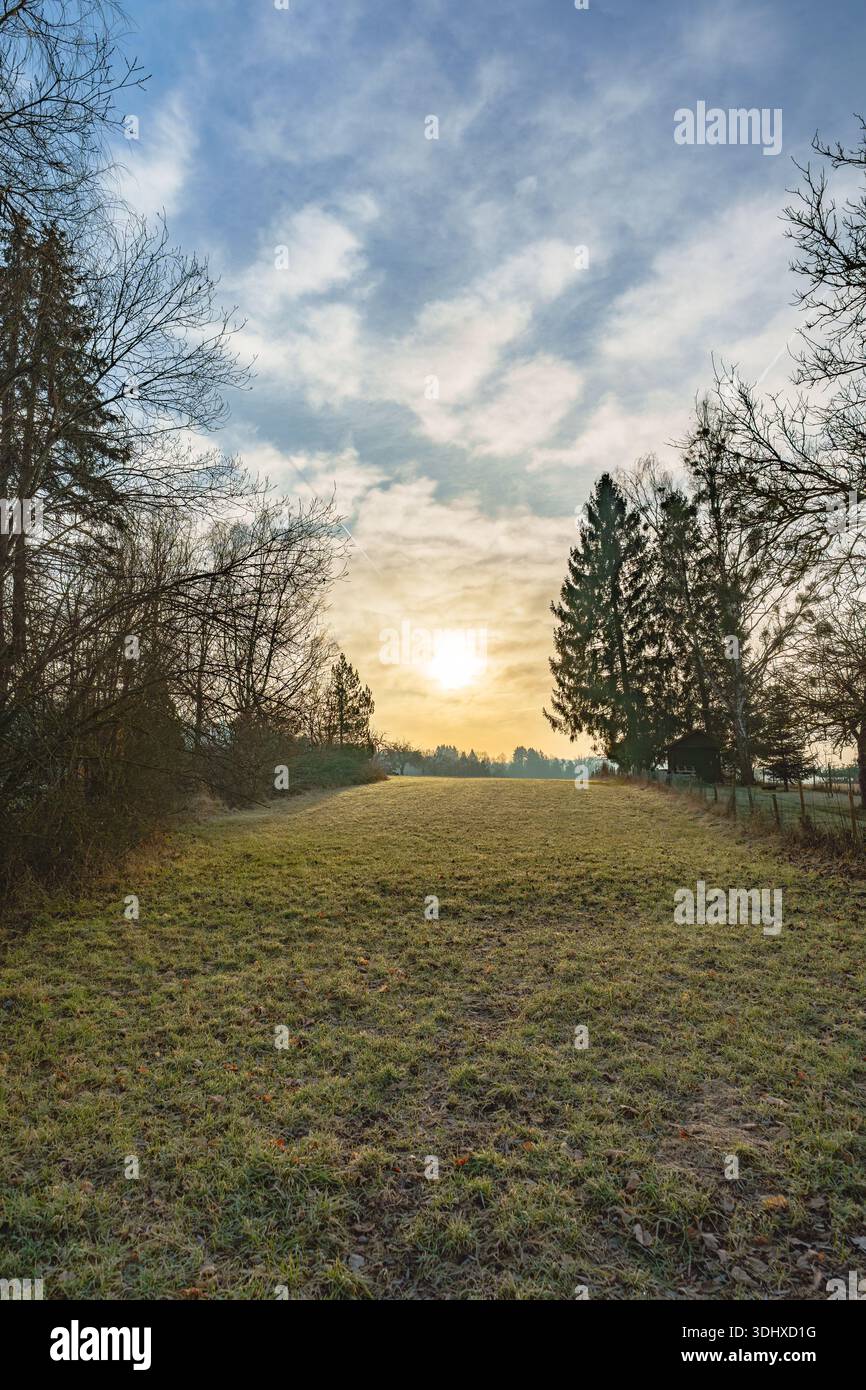 Scenic landscape featuring sunrise hi-res stock photography and images ...