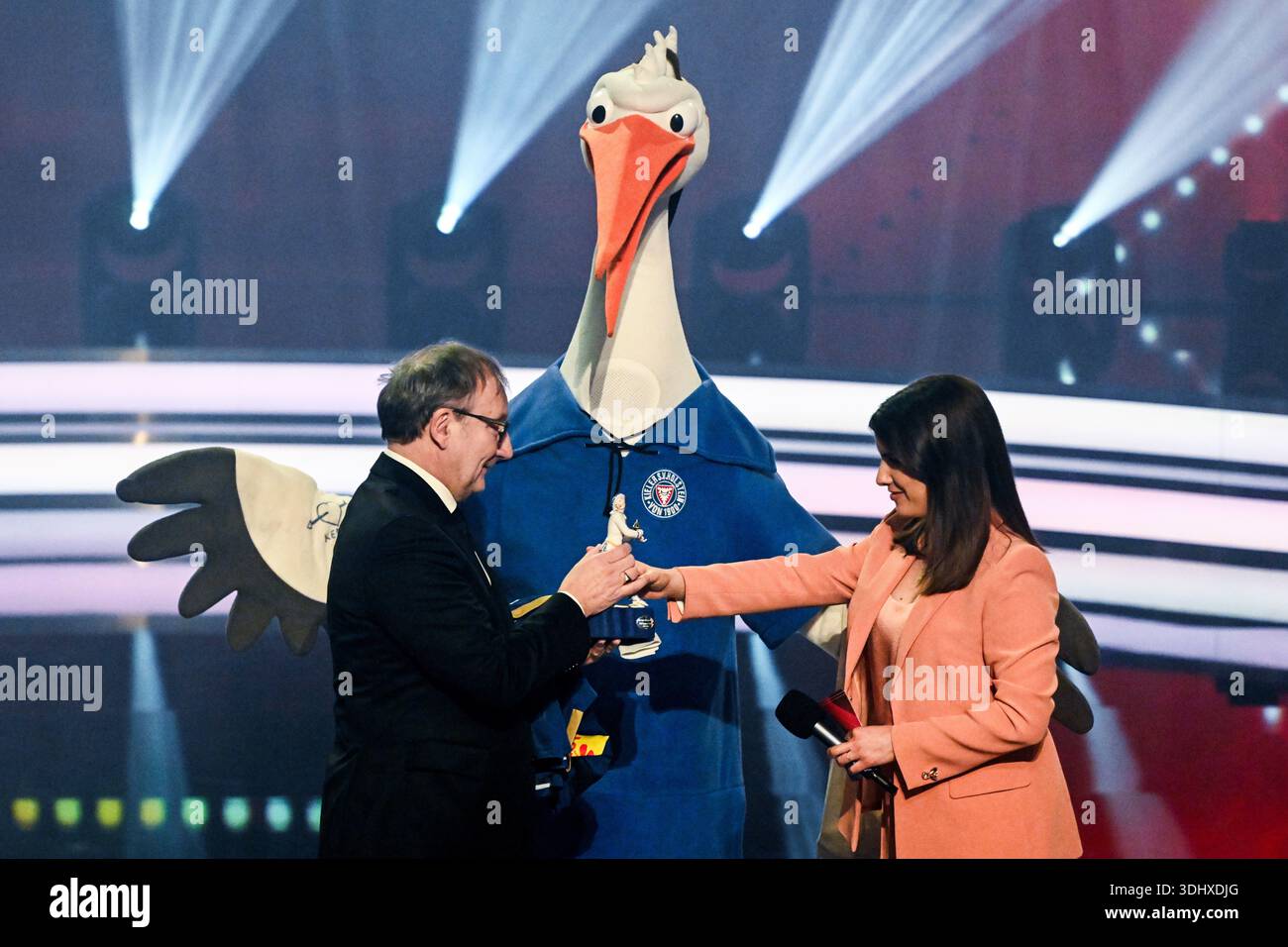 23 January 2026, Bavaria, Munich: Rainer Bock receives the award for ...