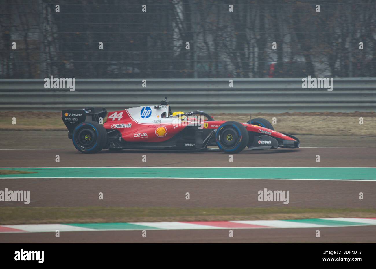 Lewis Hamilton driving the Ferrari SF-26 Stock Photo - Alamy
