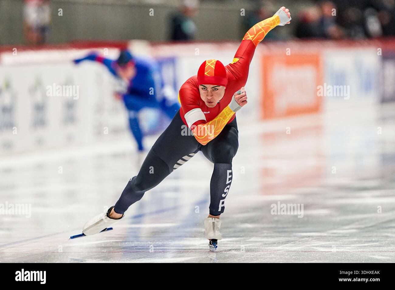 INZELL, GERMANY - JANUARY 23: Nil Llop Izquierdo of Spain during the ...