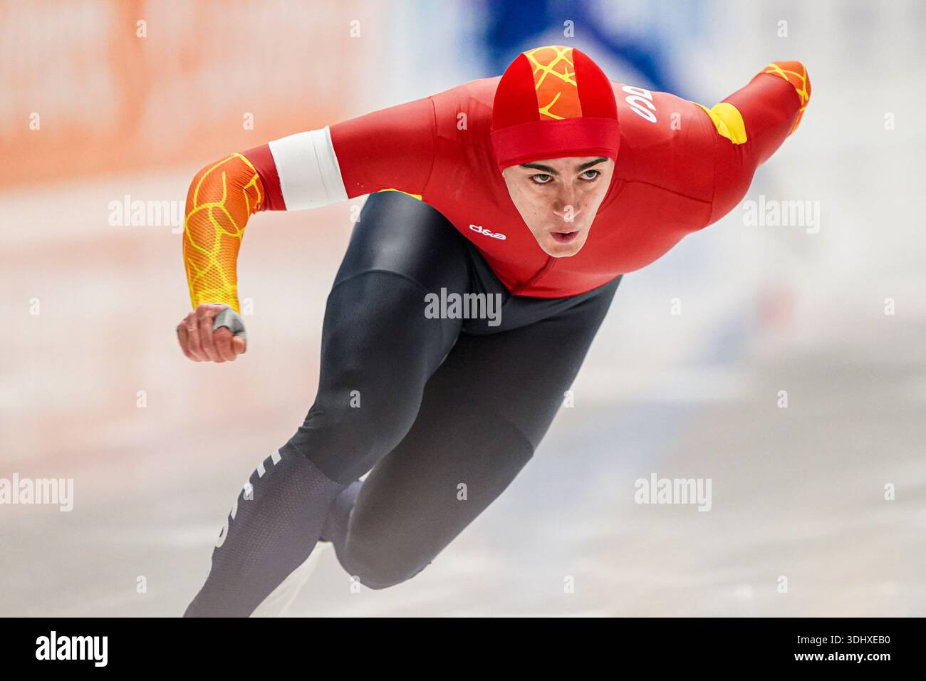 INZELL, GERMANY - JANUARY 23: Nil Llop Izquierdo of Spain during the ...