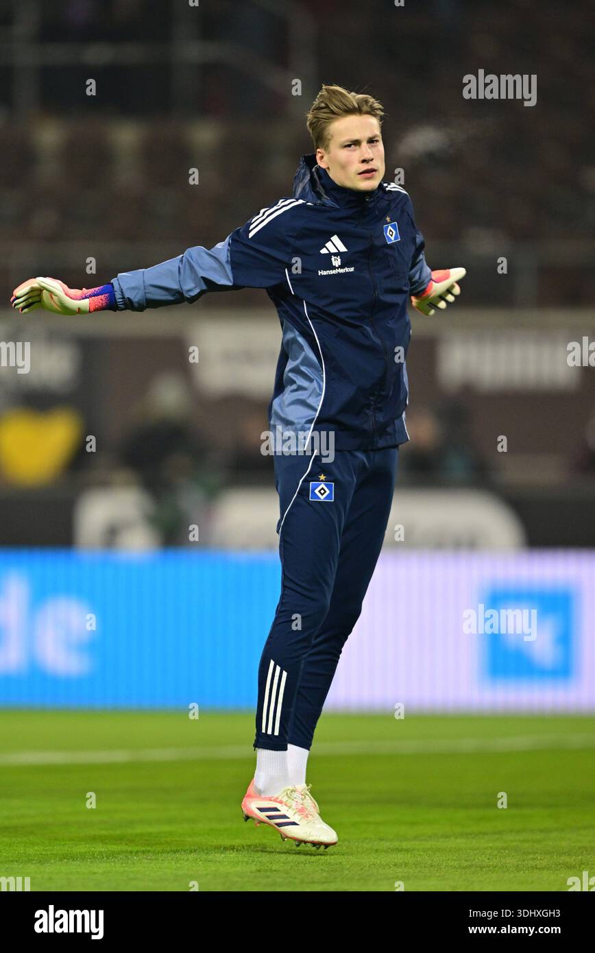 Goalkeeper Sander Tangvik (HSV Hamburg) Hamburg, January 23, 2026 ...