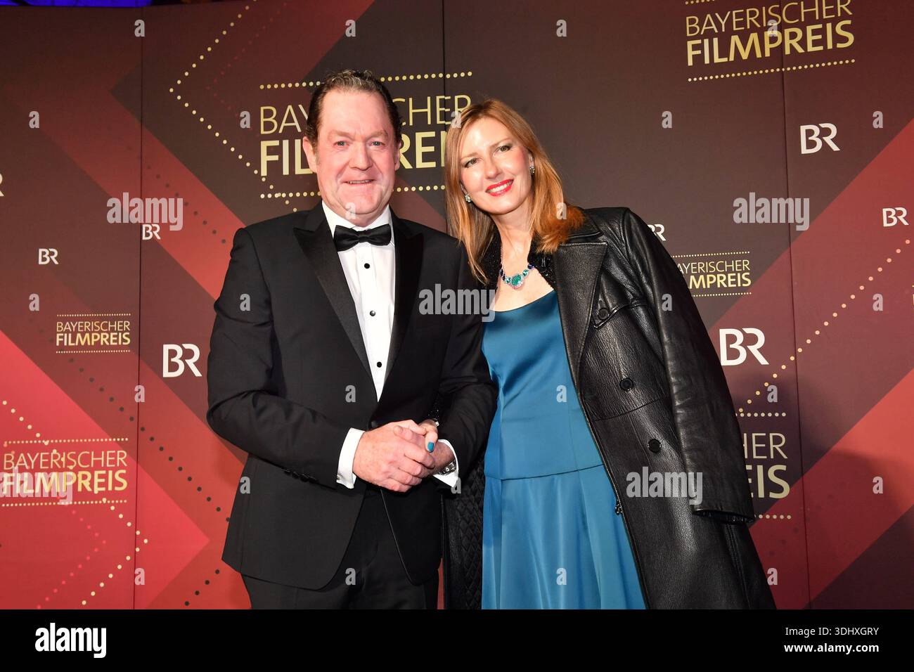 Jürgen Tonkel mit Begleitung / 47. Bayerischer Filmpreis / Preis ...