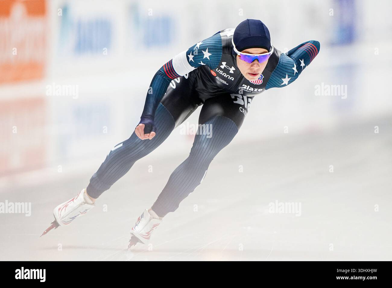 INZELL, GERMANY - JANUARY 23: Greta Myers of United States of America ...