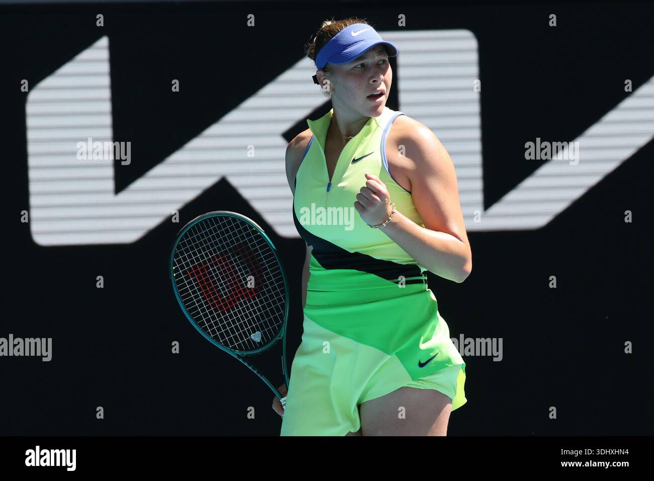 22nd January 2026; Melbourne, Australia; Amanda Anisimova - Australian ...