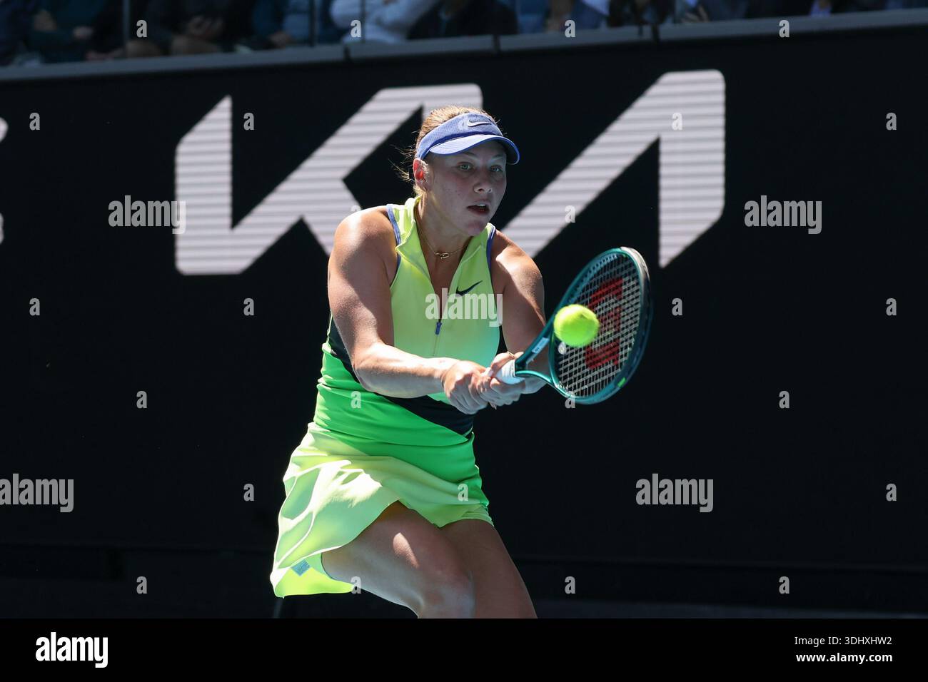 22nd January 2026; Melbourne, Australia; Amanda Anisimova - Australian ...