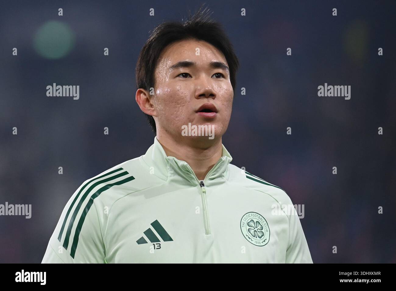 Hyunjun Yang (Celtic) portrait(Celtic) portrait during Bologna FC vs ...