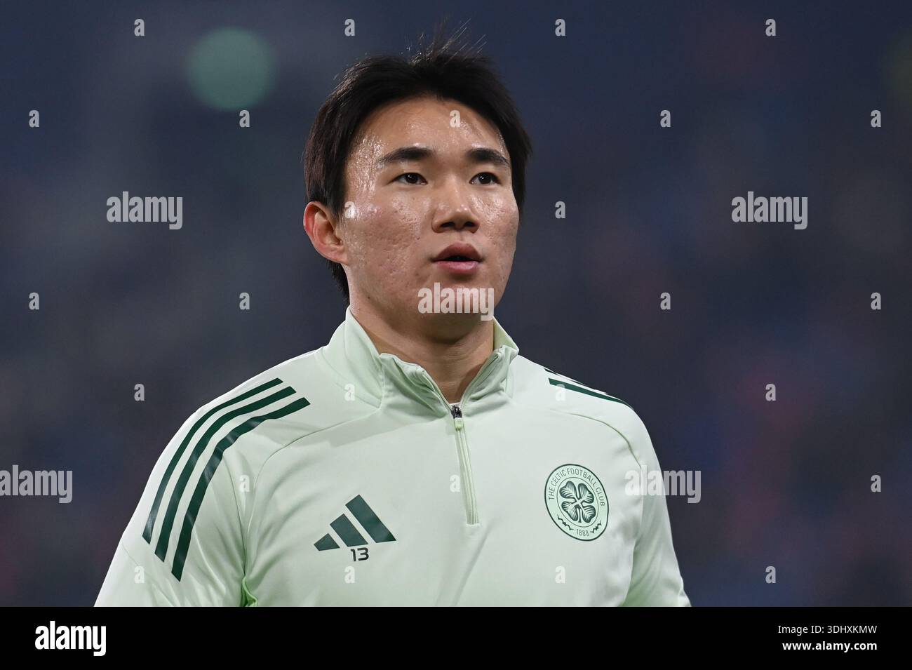 Hyunjun Yang (Celtic) portrait during Bologna FC vs Celtic FC, Football ...