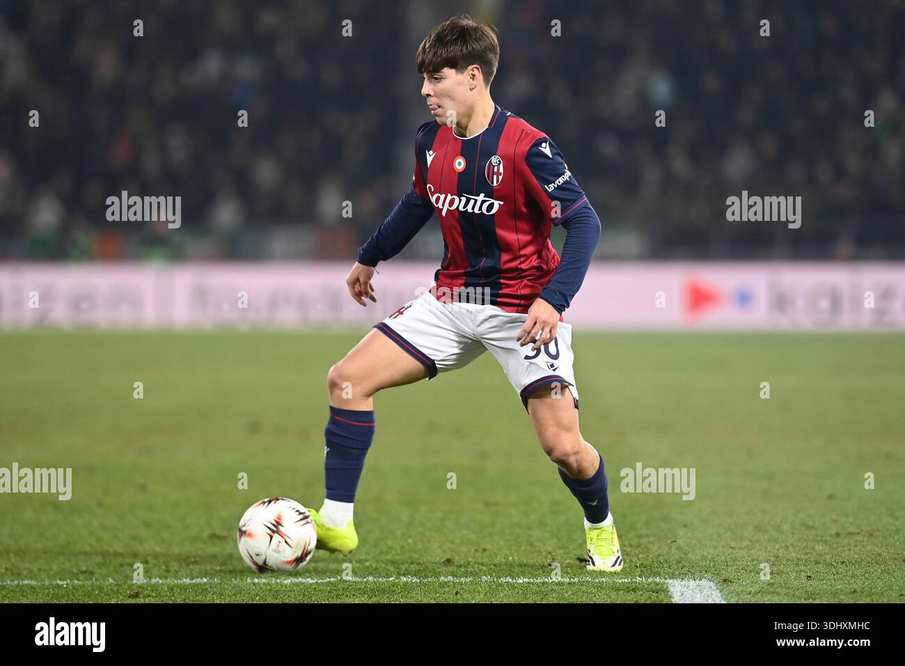 Benjamin Dominguez (Bologna Fc) #30 in action during Bologna FC vs ...