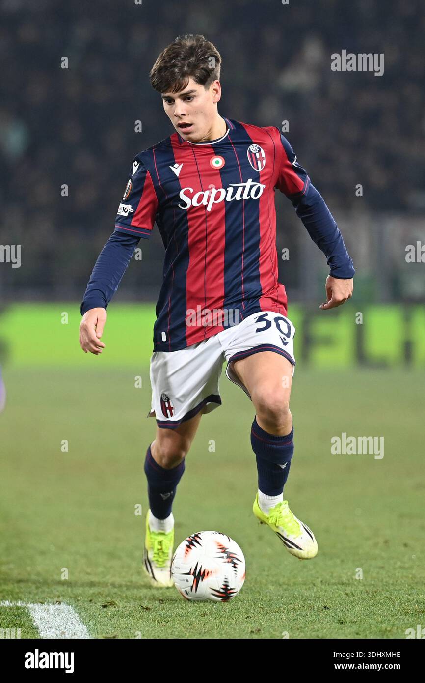 Benjamin Dominguez (Bologna Fc) #30 in action during Bologna FC vs ...
