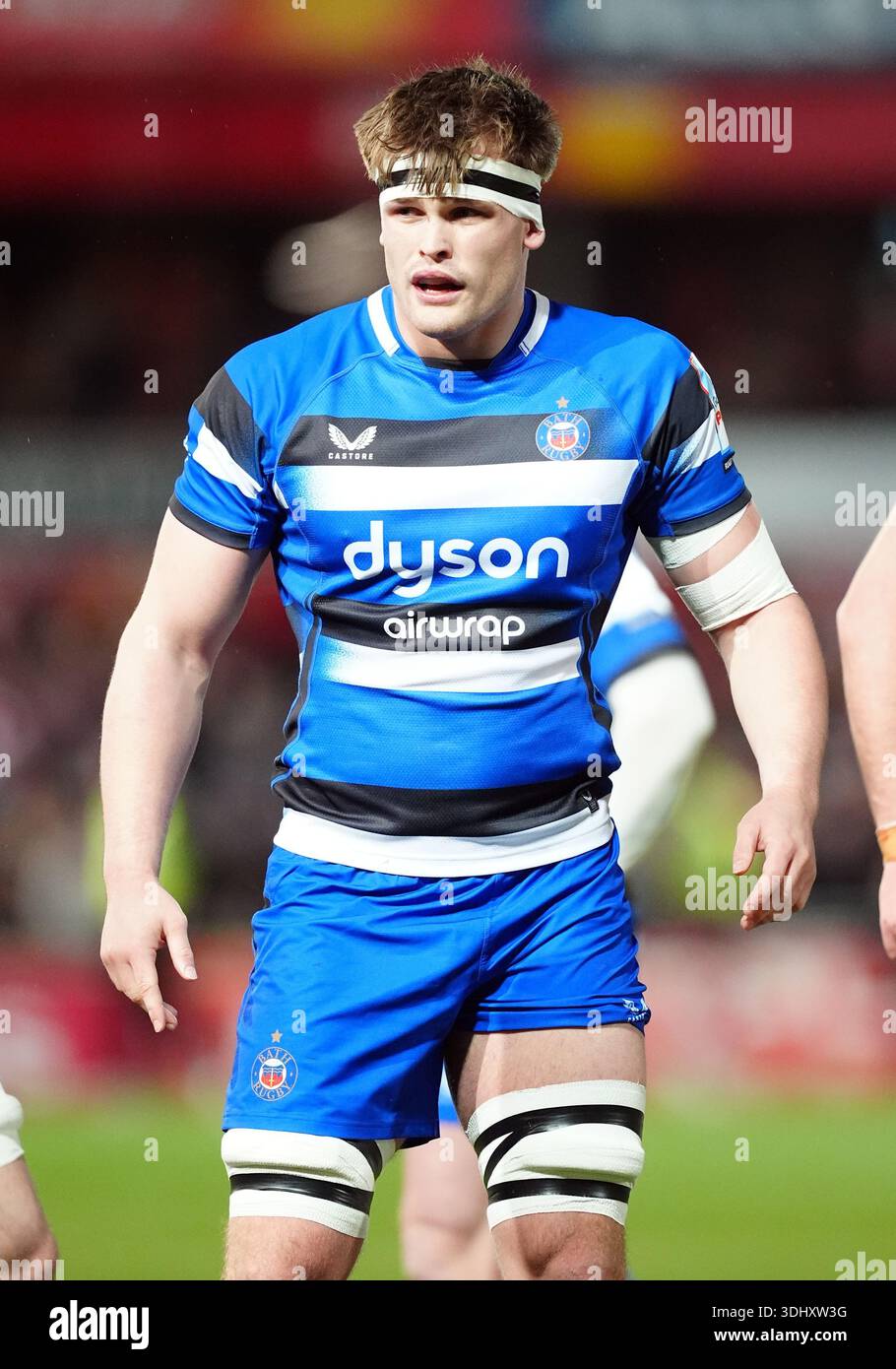 Bath Rugby's Guy Pepper during the Gallagher PREM match at Kingsholm ...