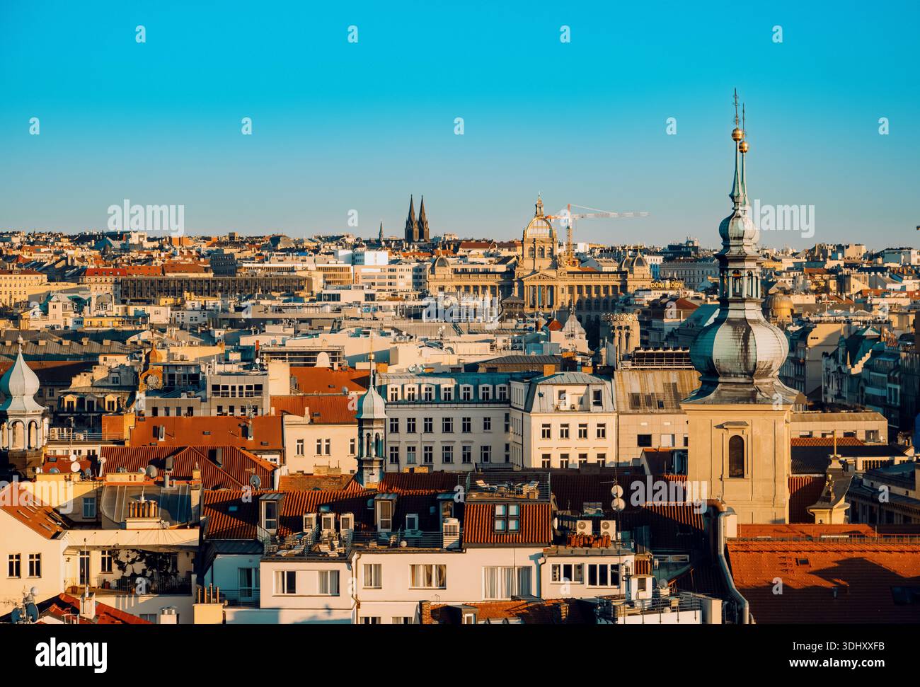 Prague Skyline View, An Expansive Scene Showcasing Historic Beauty Of ...