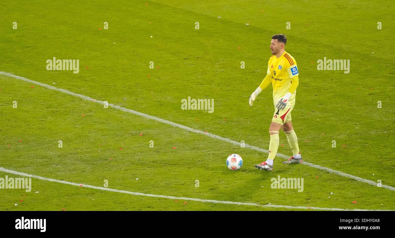 Goalkeeper Daniel Heuer Fernandes (HSV Hamburg) Hamburg, January 23 ...