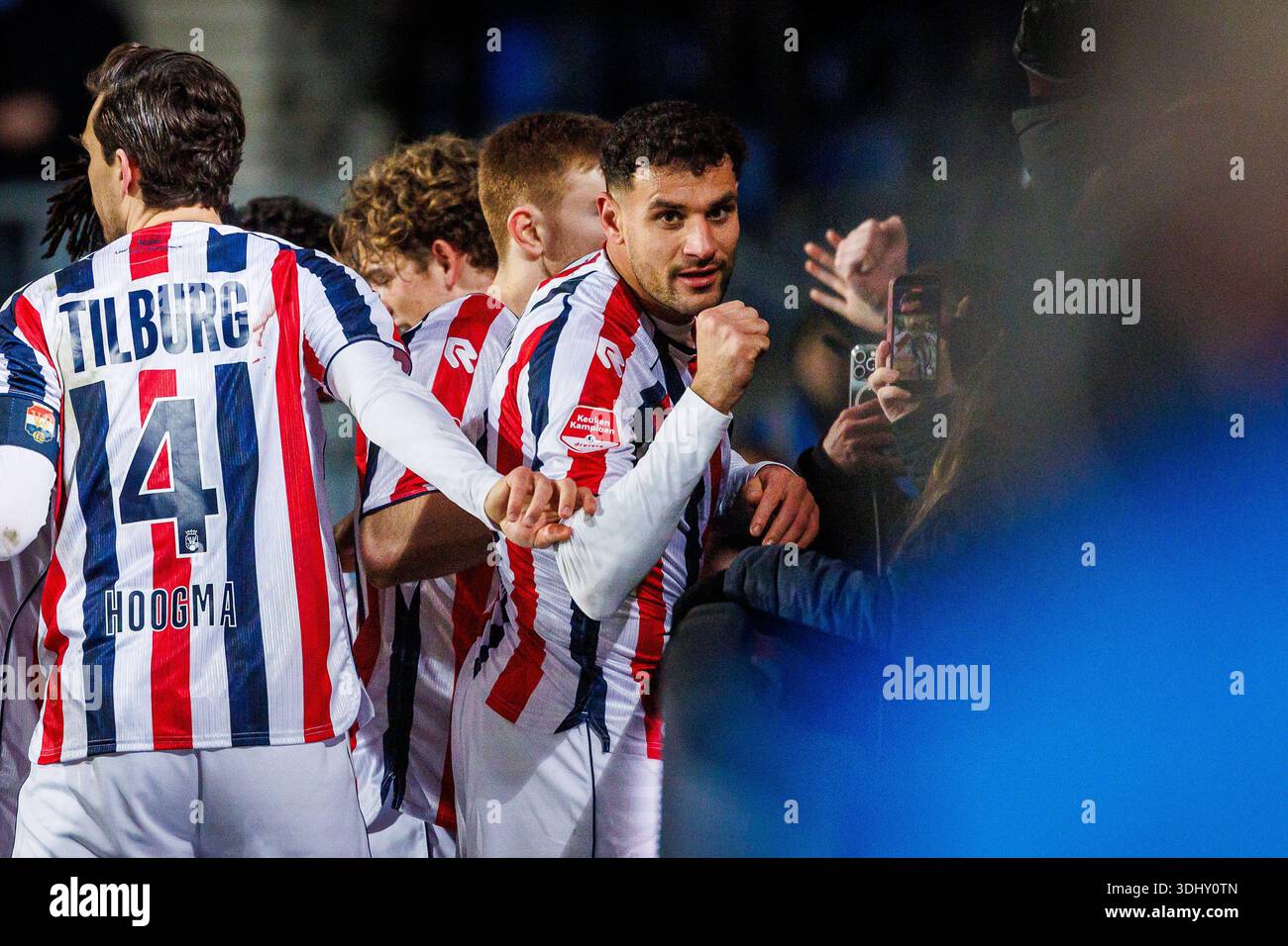 TILBURG , 23-01-2026 , Koning Willem II Stadion , Season 2025 / 2026 ...