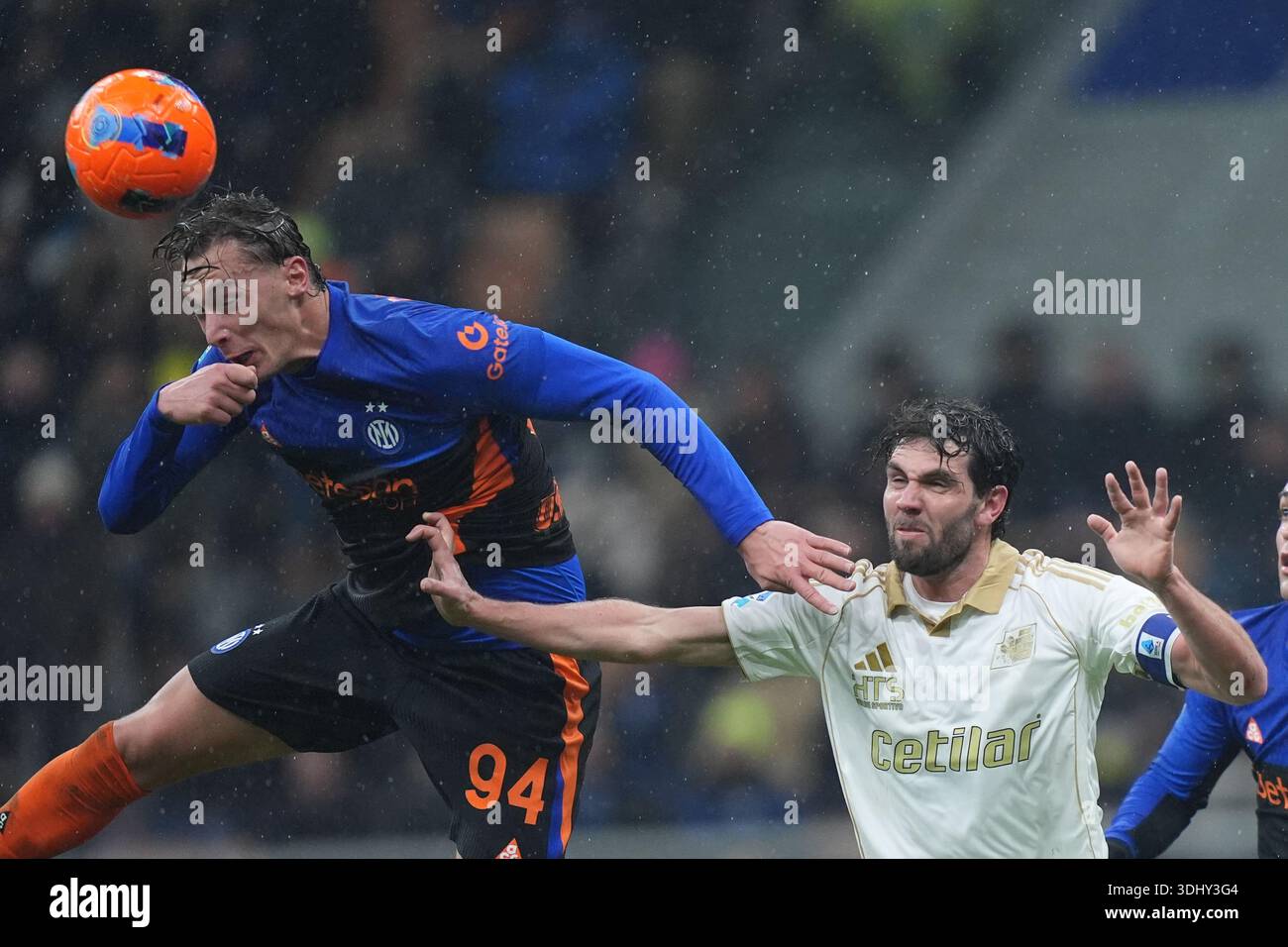 Inter Milan's Francesco Pio Esposito during the Serie A soccer match ...